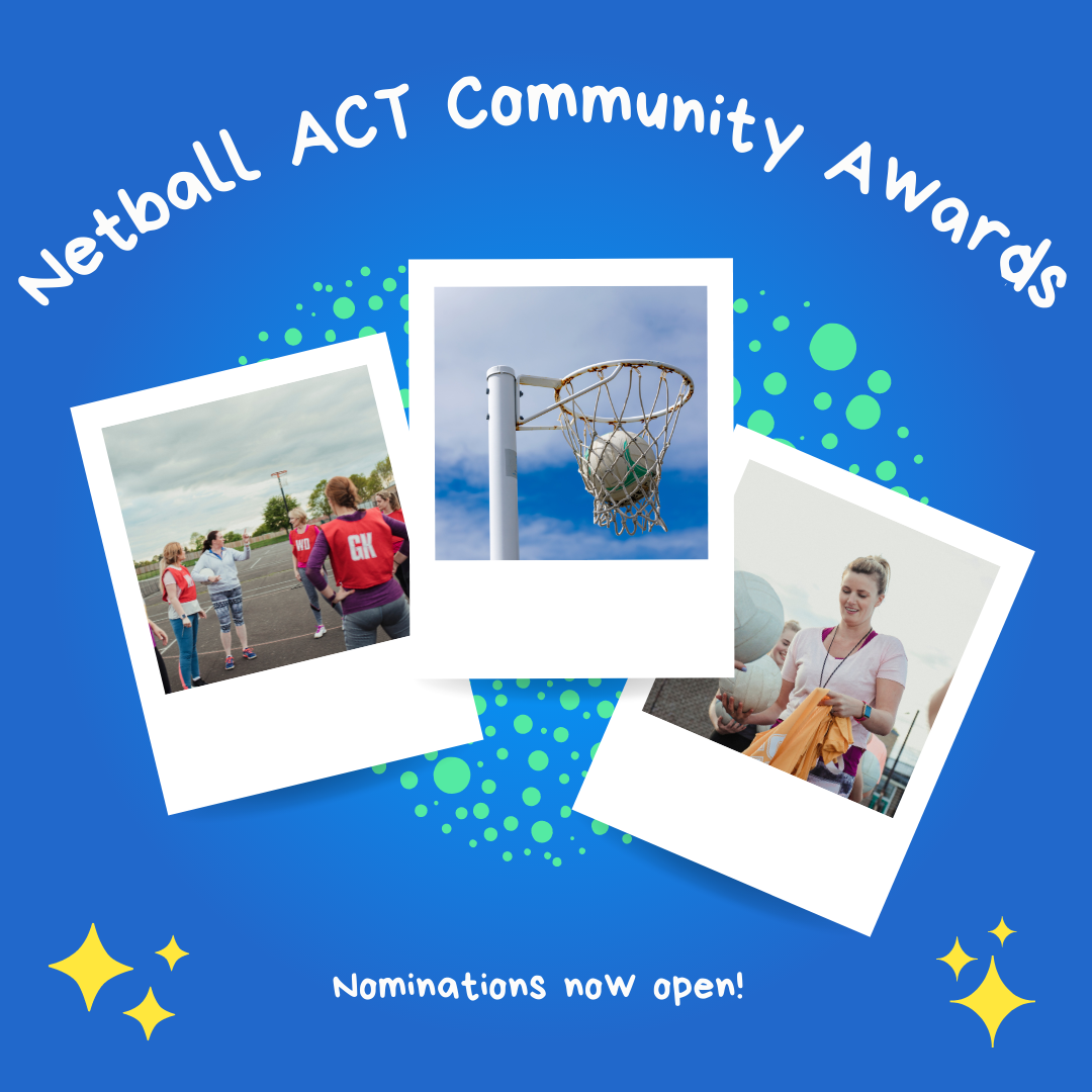 Netball ACT Community Awards - Netball ACT